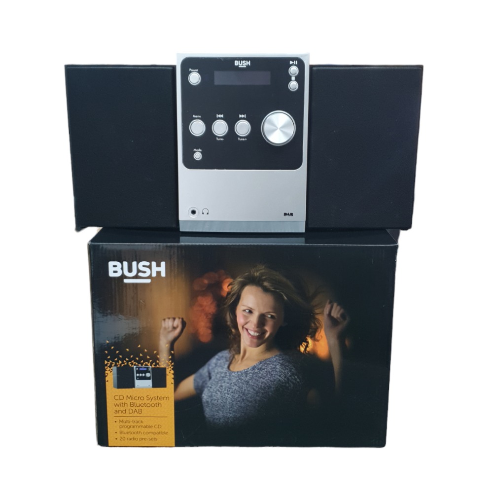 Like New Bush Micro System with BT and DAB Radio *sale* - Own4Less